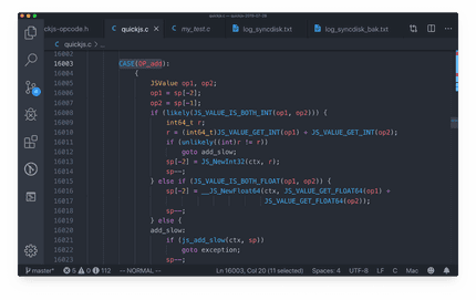 QuickJS 源码解读（一）：虚拟机的实现 | 🚉 Vincent's bus station